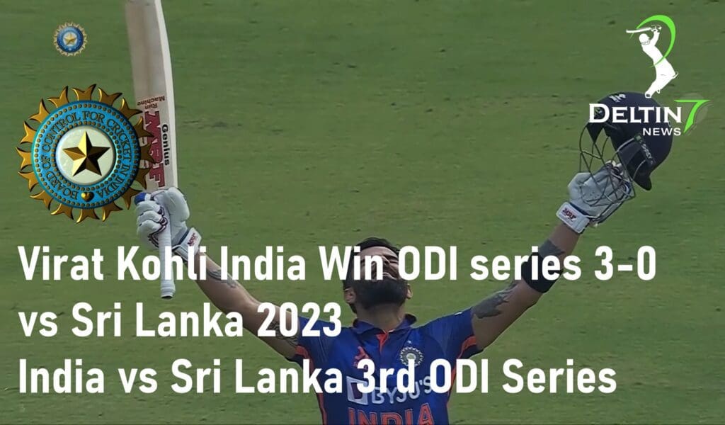 Virat Kohli India Win ODI – India vs Sri Lanka 3rd ODI