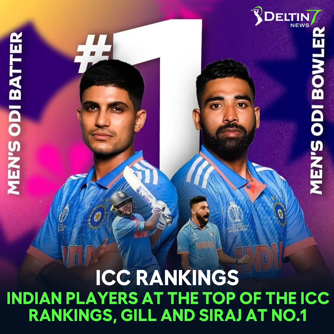 Indian Players at the Top of the ICC Rankings