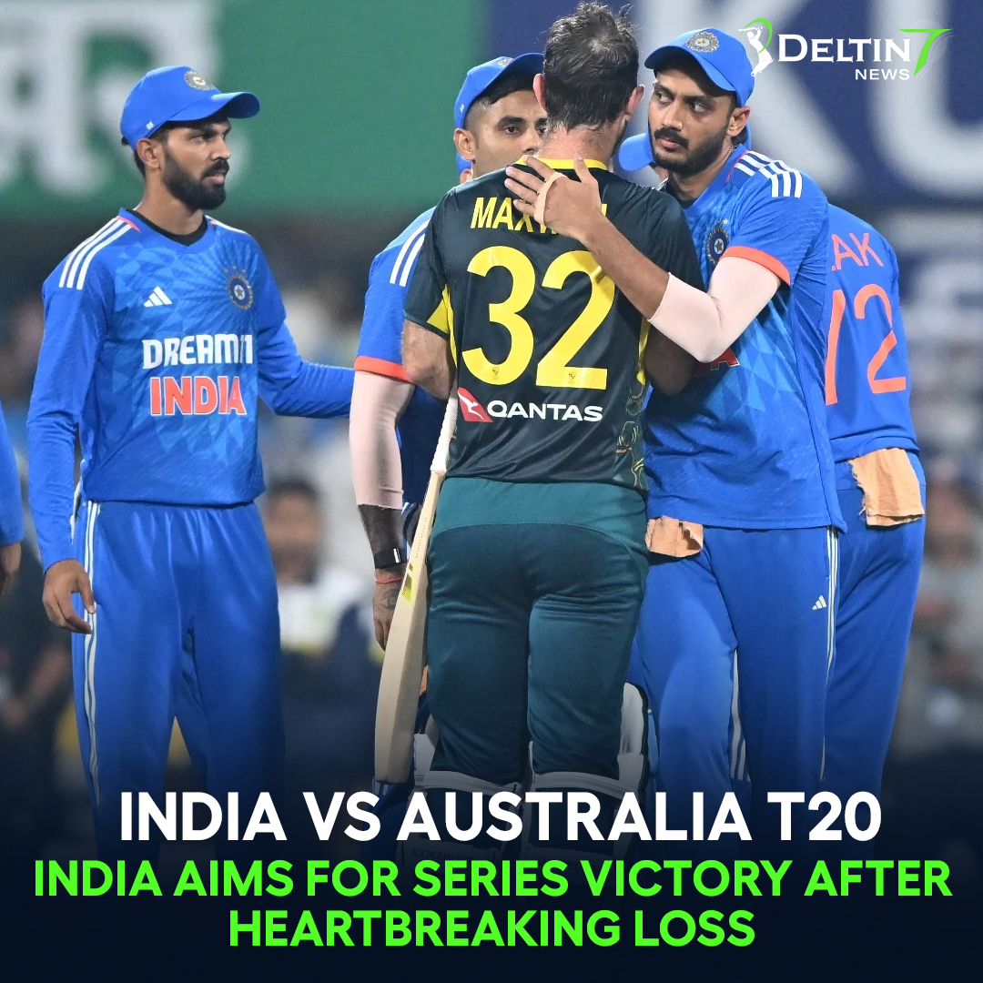 India Aims for Series Victory After Loss in 3rd T20I